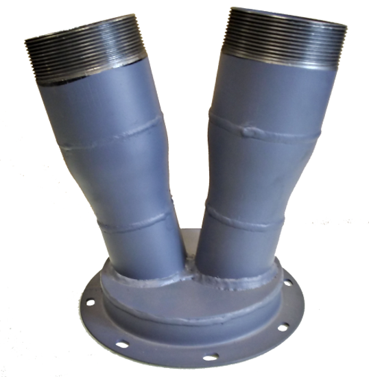 American Sewer Parts & Cleaning. Steel Flange to Toe (s)